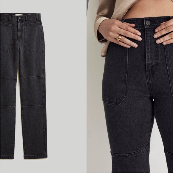 Madewell | Jeans | Madewell 9s Straight Utility Jeans In Camplin Wash ...
